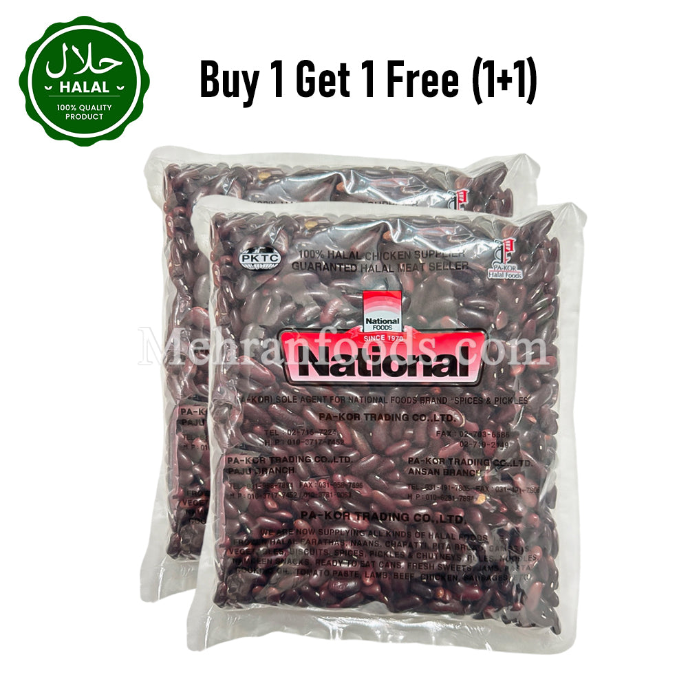 NATIONAL Red Kidney Beans 800g (1+1) 1600g / 강낭콩 – Mehran Foods Korea
