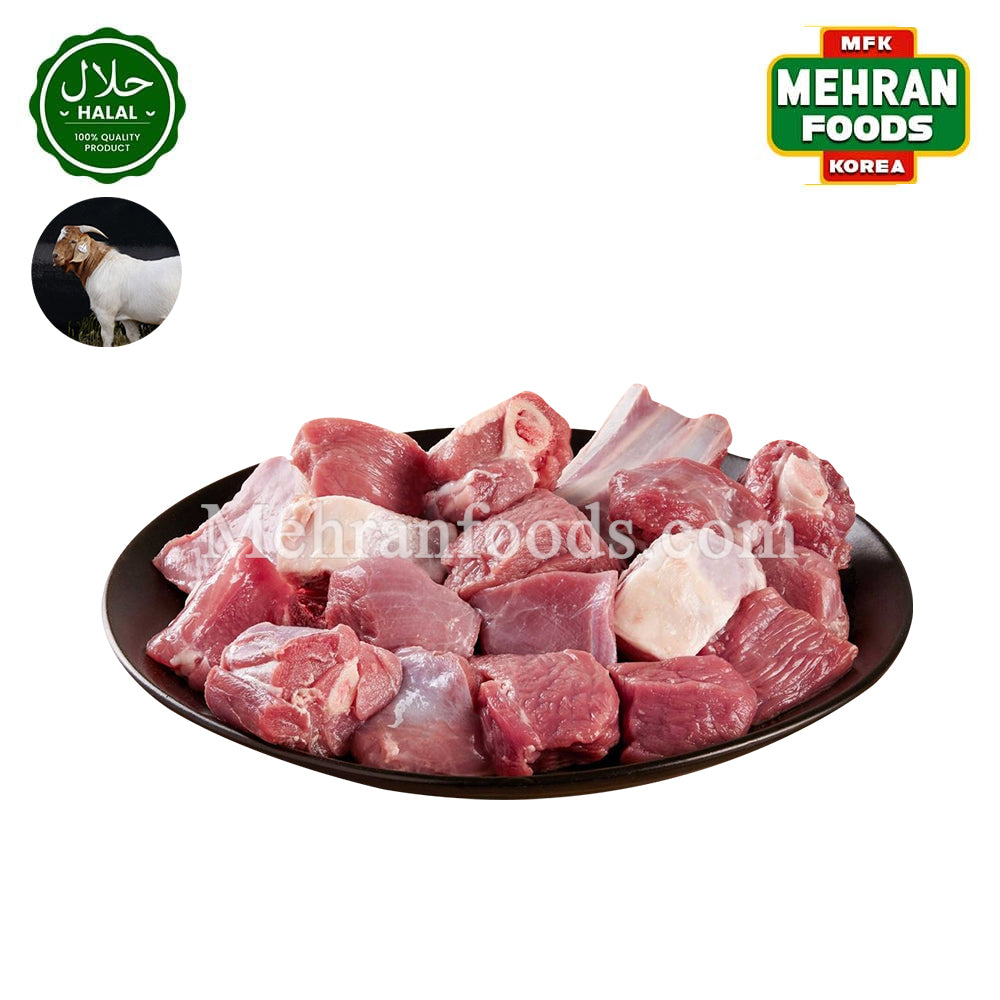 LABBAIK Halal Fresh Goat Meat Mixed Part Mutton 1Kg (Set of 5) 5kg / 호 ...