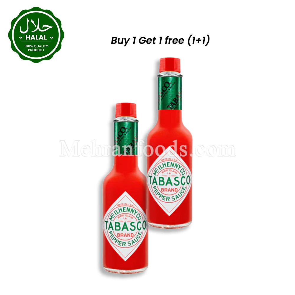 TABASCO Pepper Sauce 150ml (1+1) 300ml 타바스코 페퍼소스 – Mehran Foods Korea