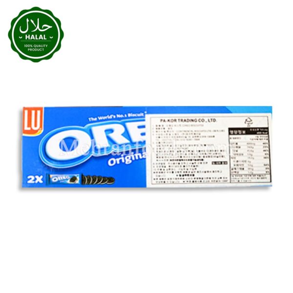 Oreo Original Biscuits 105g | Classic Chocolate Cookies in Korea ...