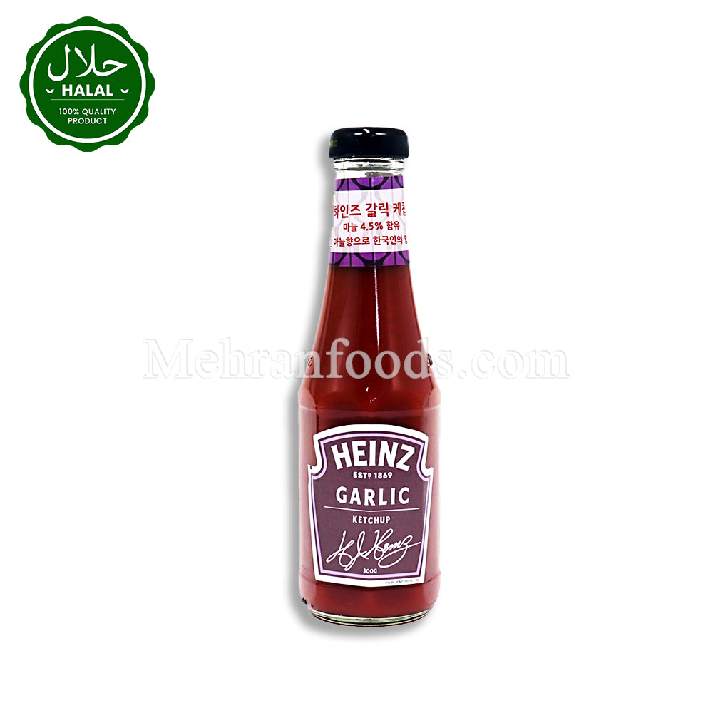 HEINZ Garlic Ketchup 300g | Rich Tomato & Garlic Flavor in Korea ...