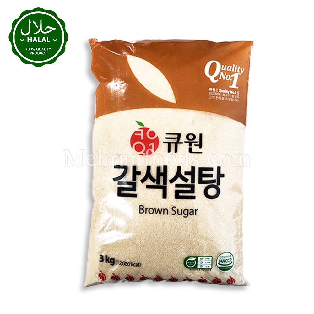 Q1 Brown Sugar 3kg | Premium 갈색 설탕 in Korea | Mehran Foods – Mehran ...