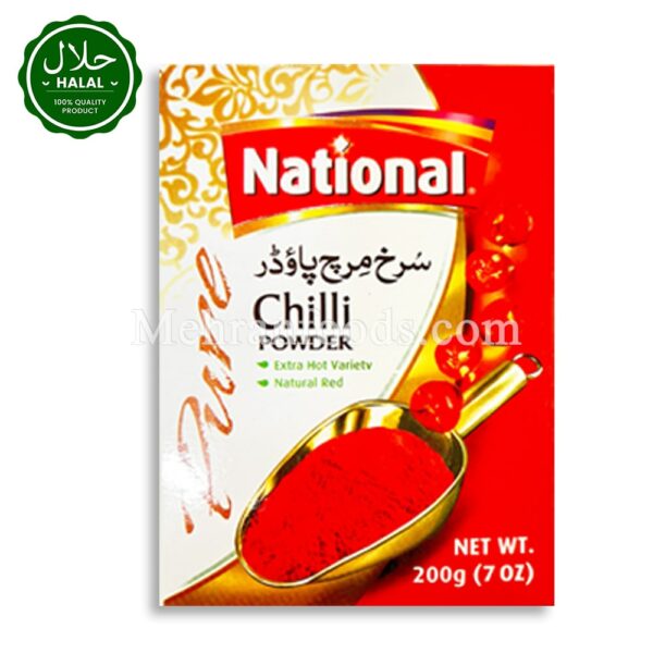 NATIONAL Red Chilli Powder 200g | Pure & Spicy Indian Chilli in Korea ...