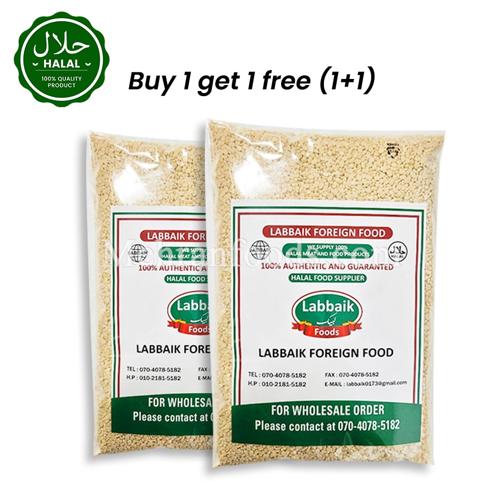 LABBAIK White Dal Mash (Urad) 800g (1+1) 1600g 우라드 달 – Mehran Foods Korea