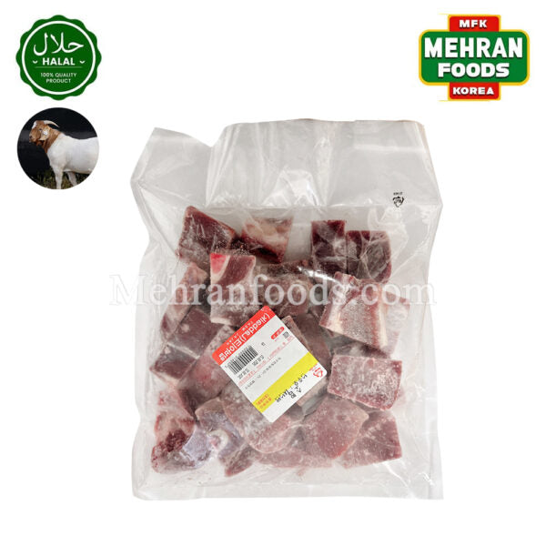 LABBAIK Halal Fresh Goat Meat Mixed Part Mutton 1Kg / 호주산 할랄 염소 고기 ...
