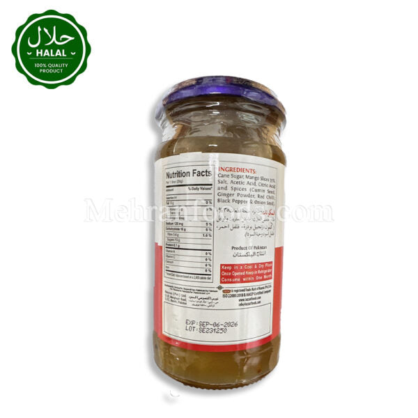 LAZZAT Mango Chutney 430g | Sweet & Spicy Mango Spread in Korea ...