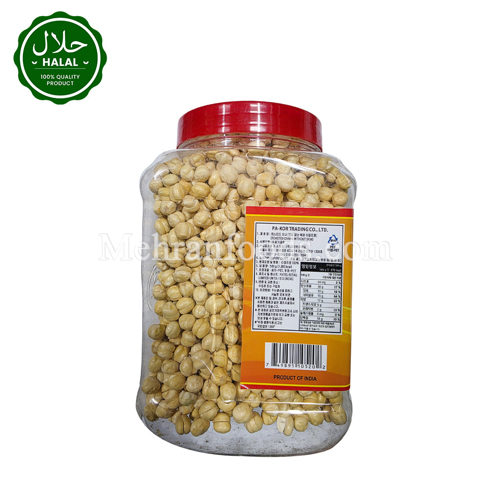 PATEL Fresh Roasted Chana Without Skin 500g | Buy Indian Snacks Online ...