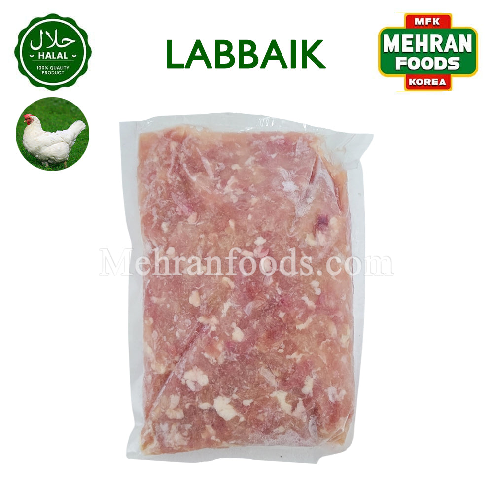 Buy LABBAIK Halal Chicken Leg Minced 800g | Mehran Foods Korea