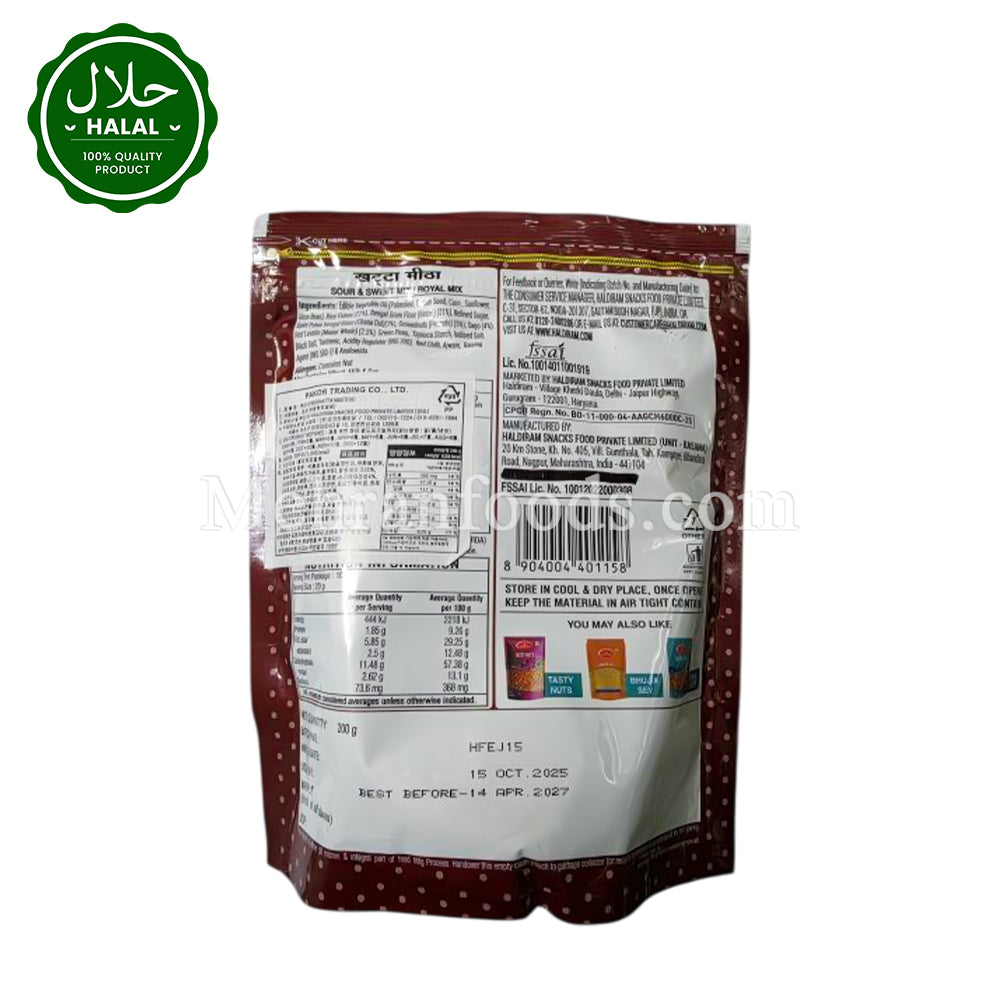 HALDIRAM Khatta Meetha 200g | Sweet & Tangy Indian Namkeen Snack in ...