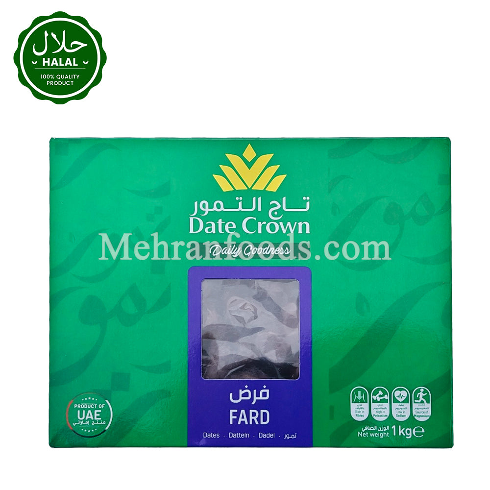 Date Crown Fard Dates 1kg | Premium UAE Dates in Korea – Mehran Foods Korea