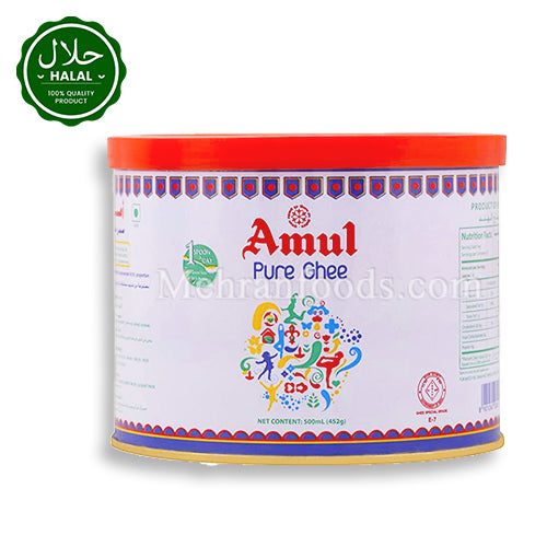 AMUL Desi Ghee 452g | Pure Indian Butter in Korea – Mehran Foods Korea