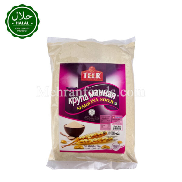 TEER Semolina Sooji 1kg | Buy Semolina Flour in Korea – Mehran Foods Korea