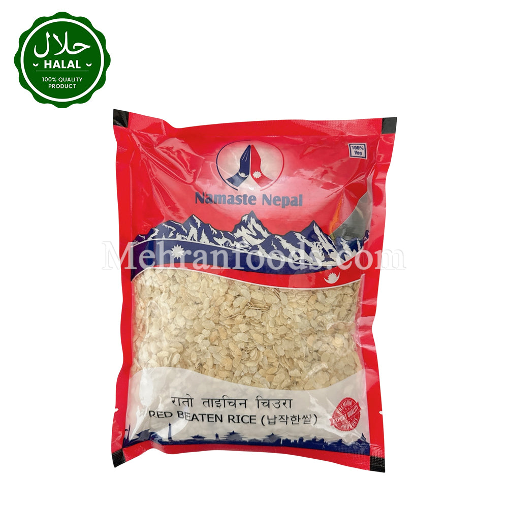 NAMASTE NEPALI Red Beaten Rice (Poha Mota) 500g | Buy Online in Korea ...