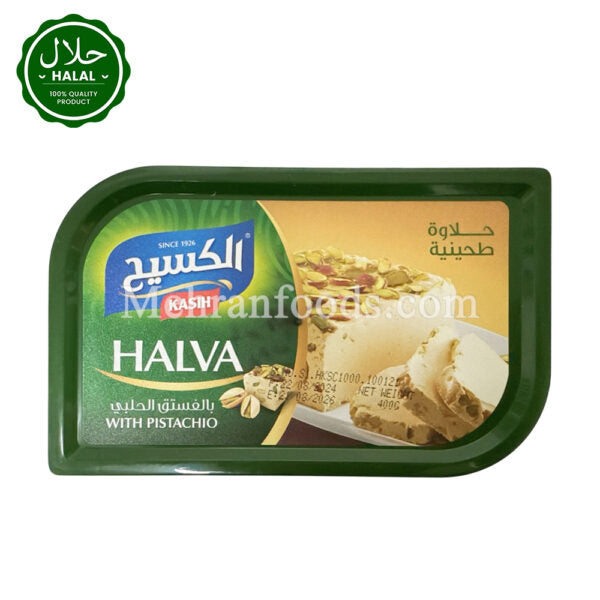 KASIH White Pistachio Halva 400g | Authentic Middle Eastern Sweet in ...