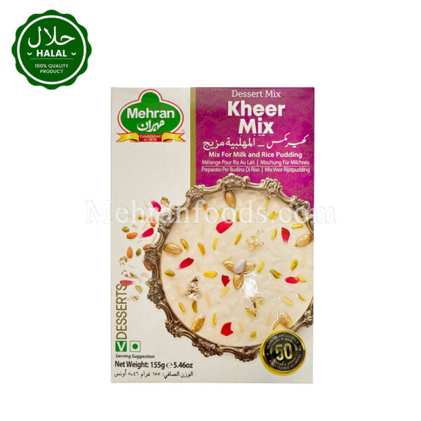 MEHRAN Kheer Mix 155g | Instant Pakistani Dessert | 키히르 믹스 – Mehran ...