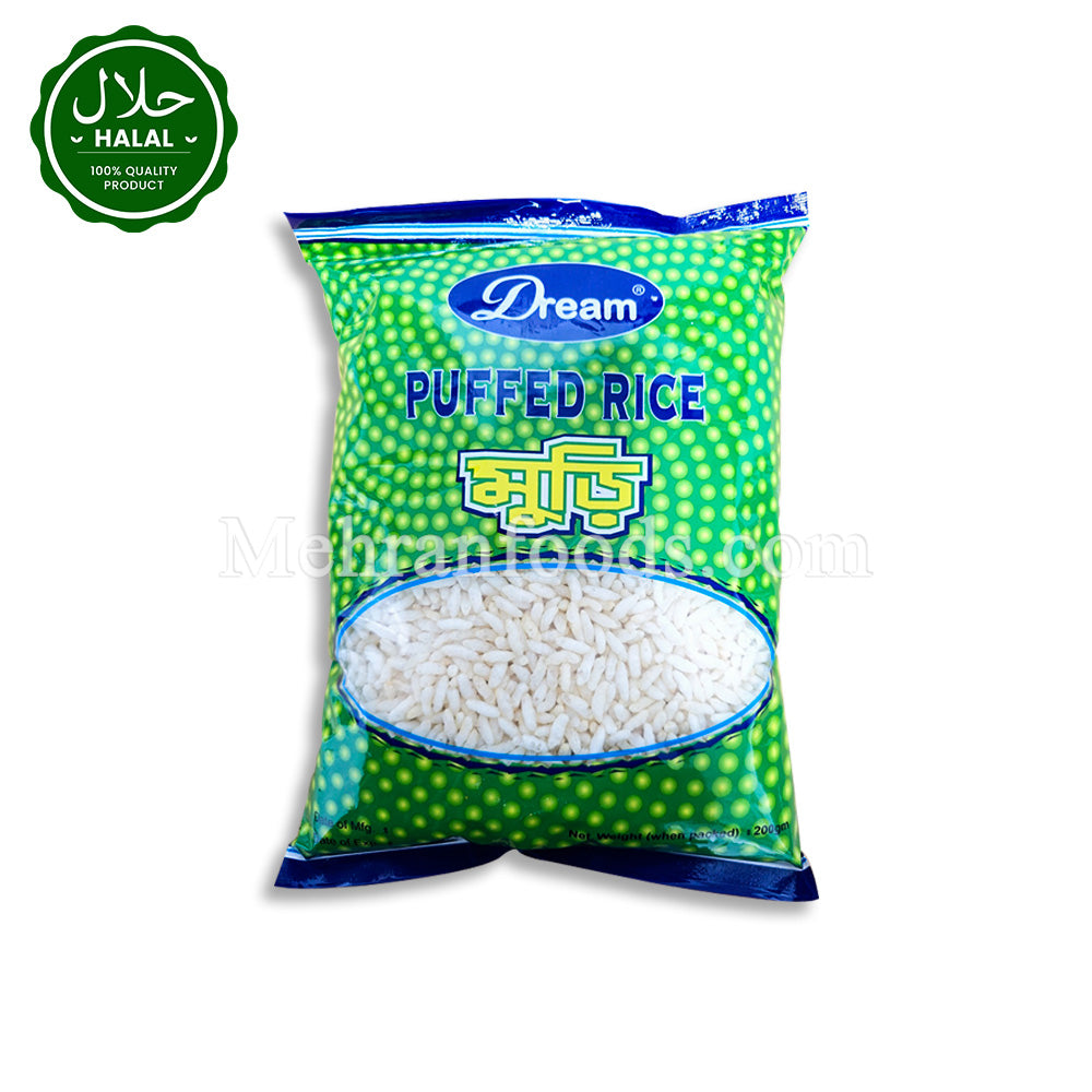 DREAM Puffed Rice 200g | Light & Crunchy Mamra in Korea – Mehran Foods ...