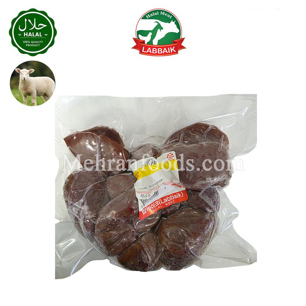 LABBAIK Halal Fresh Lamb Kidney 800g | Gurda Korea – Mehran Foods Korea