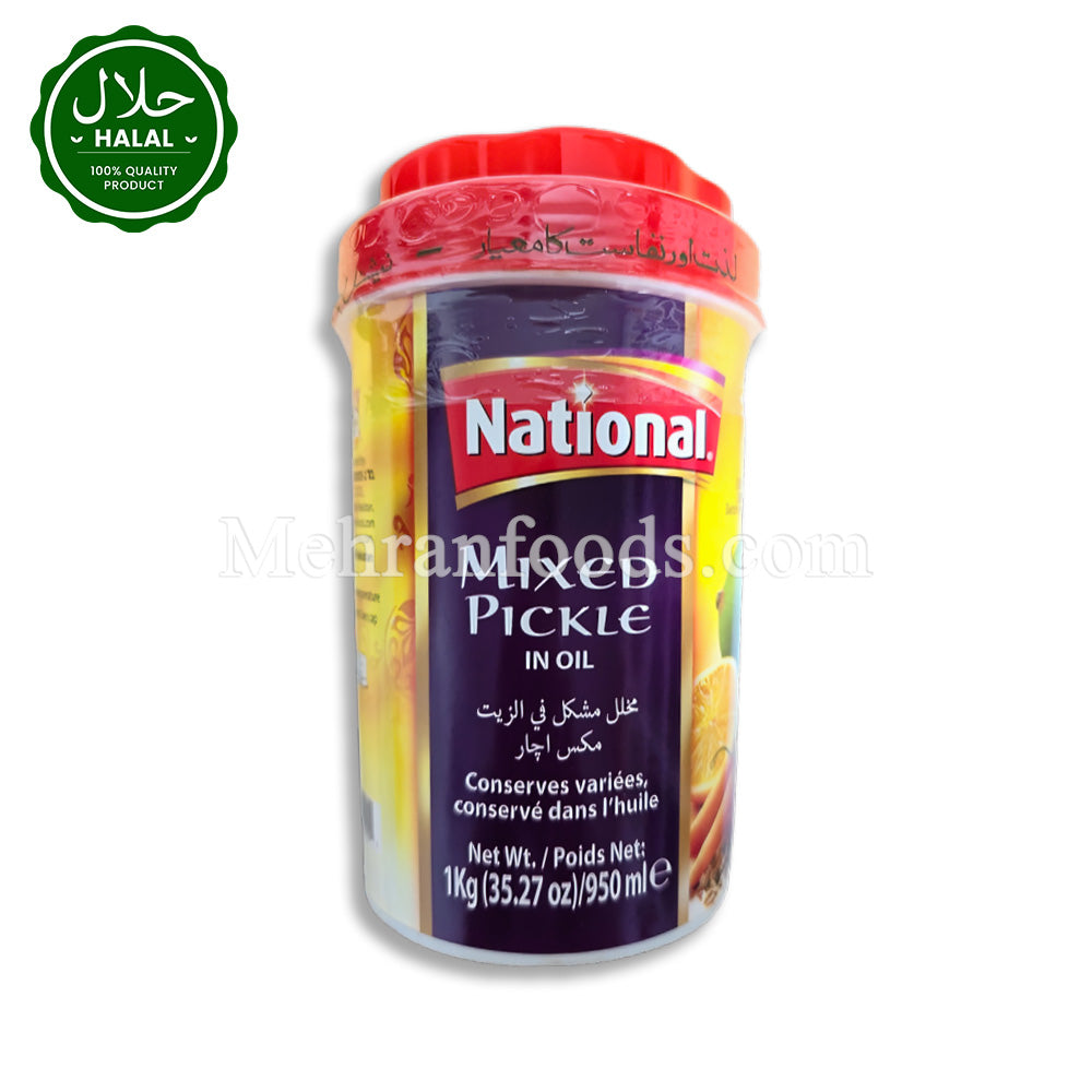 National Mixed Pickle 1kg | Authentic Indian Pickle in Korea – Mehran ...