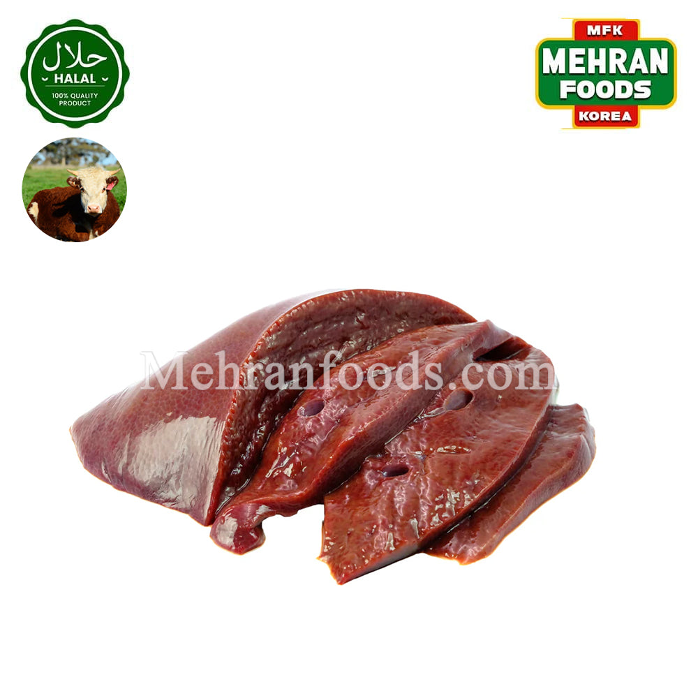 LABBAIK Halal Fresh Beef Liver 1kg / 소 간 – Mehran Foods Korea