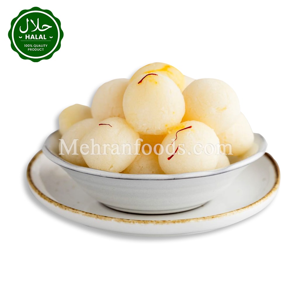 BANOFUL Frozen White Rasgulla 250g | Sweet Indian Dessert – Mehran ...